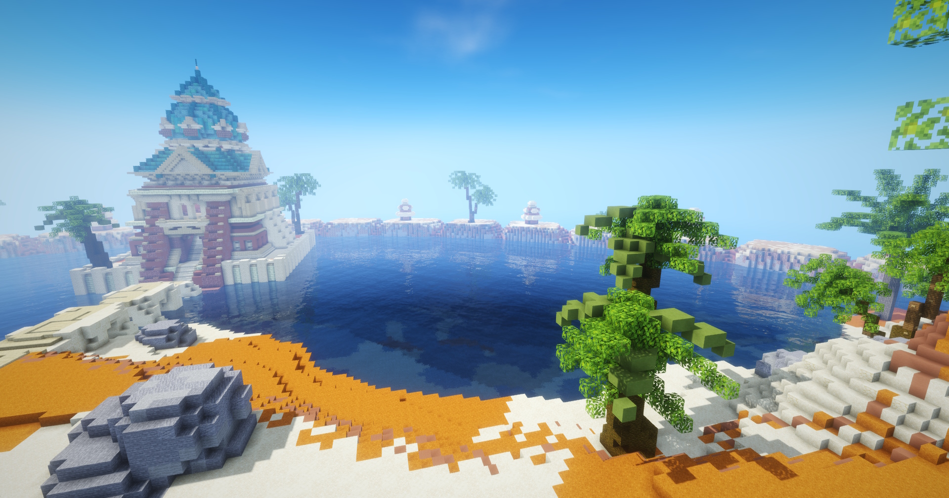 Desert Temple | Chunkfactory